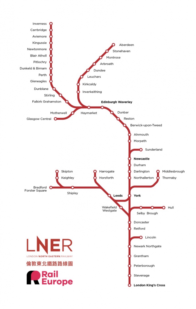 LNER 搭乘體驗 – 坐火車去旅行 GoByTrain